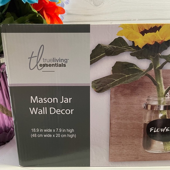 true living essentials | Accents | New True Essentials Mason Jar ...